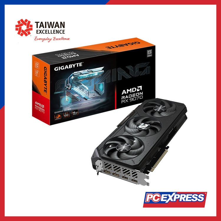 GIGABYTE Radeon™ RX 9070 Gaming OC 16GB GDDR6 256-bit Graphics Card ...