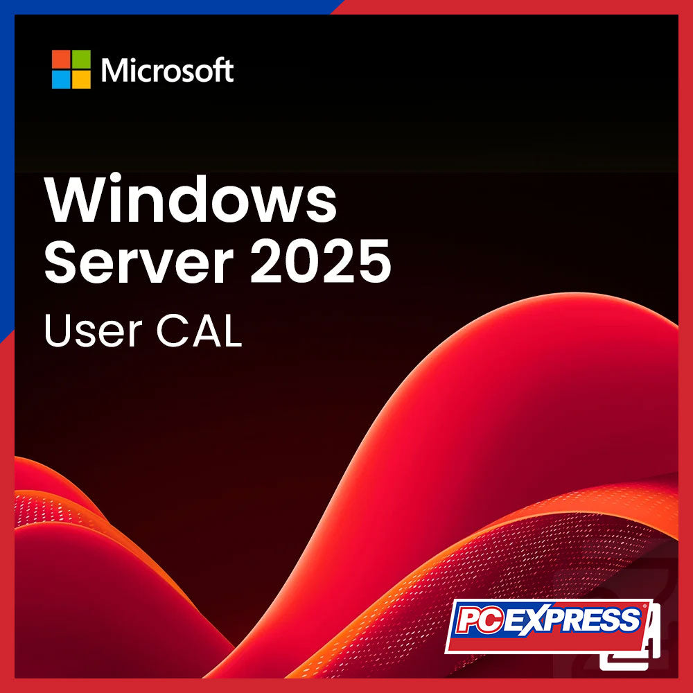 MICROSOFT Windows Server 2025 - 1 User CAL (DG7GMGF0PWHT_U) – PC Express