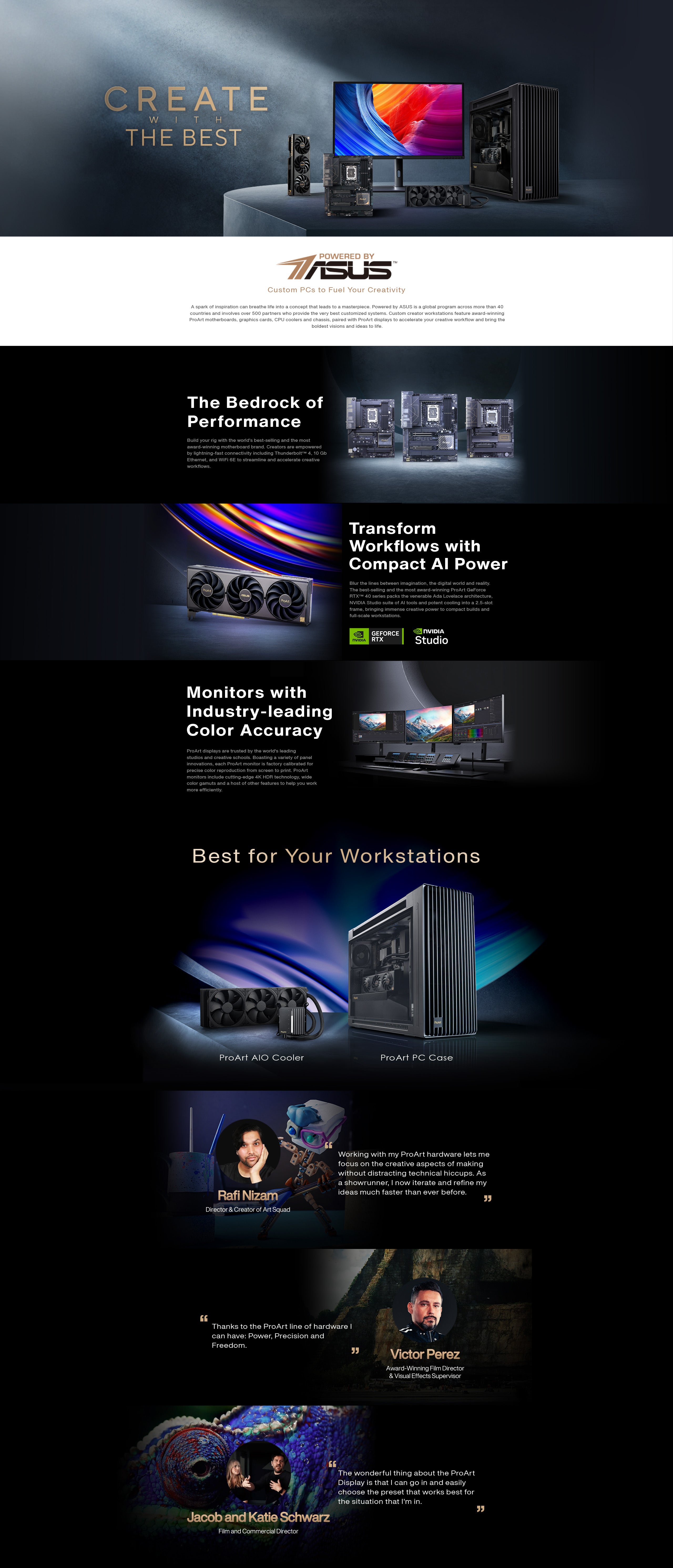 Powered By ASUS ProArt – PC Express