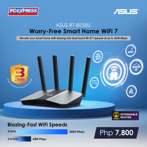 ASUS RT-BE58U WIFI-7 BE3600 Wireless Router – PC Express