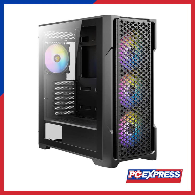 ANTEC AX90 Black ARGB Tempered Glass Mid Tower Gaming Chassis (WITH FR ...