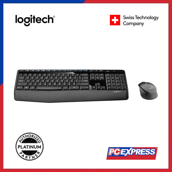 LOGITECH MK345 COMFORT Wireless Keyboard and Mouse Combo (Black) – PC ...