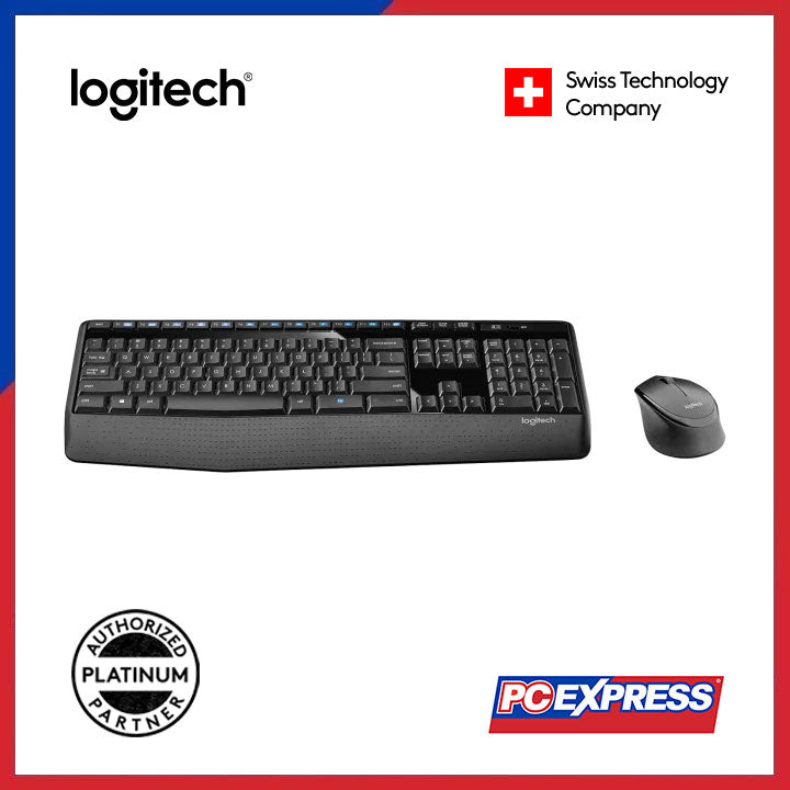 LOGITECH MK345 COMFORT Wireless Keyboard and Mouse Combo (Black) – PC ...