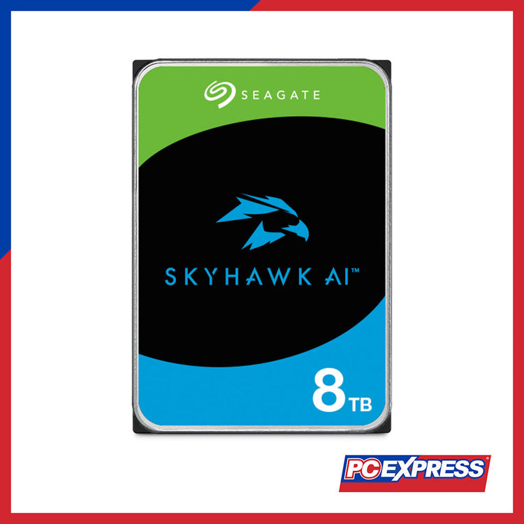SEAGATE 8TB SKYHAWK AI (ST8000VE001) Surveillance Hard Drive – PC Express