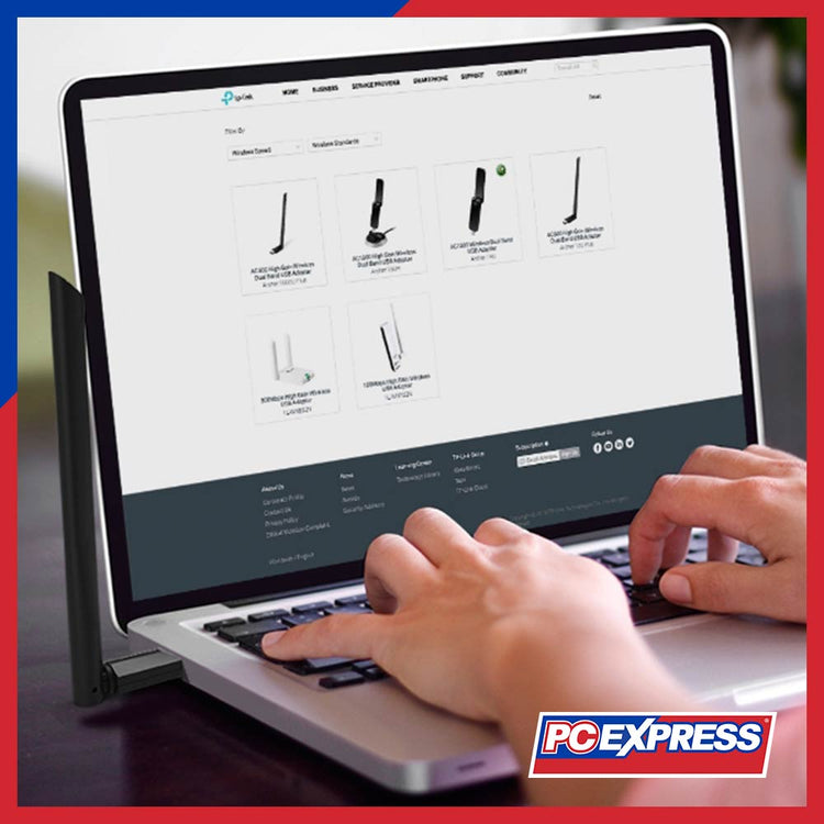 TP-LINK Archer T3U Plus AC1300 High Gain Wireless Dual Band USB Adapte ...