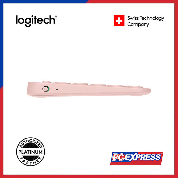 LOGITECH K380 Multi-Device Bluetooth Keyboard (Rose) – PC Express