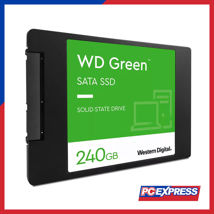 WESTERN DIGITAL 240GB GREEN 2.5" (WDS240G3G0A) Solid State Drive – PC ...