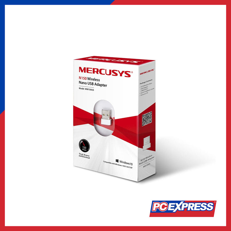 MERCUSYS MW150US N150 Wireless Nano USB Adapter – PC Express