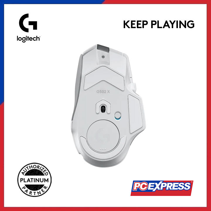 LOGITECH G502 X PLUS Gaming Mouse Wireless (White) – PC Express