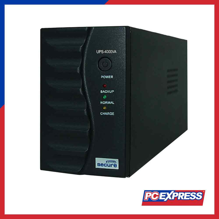 SECURE 4000VA UPS (Black) – PC Express